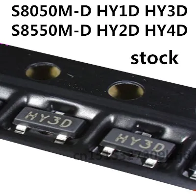 Original New 20PCS/ S8050M-D HY1D HY3D S8550M-D HY2D HY4D SOT-23 ...