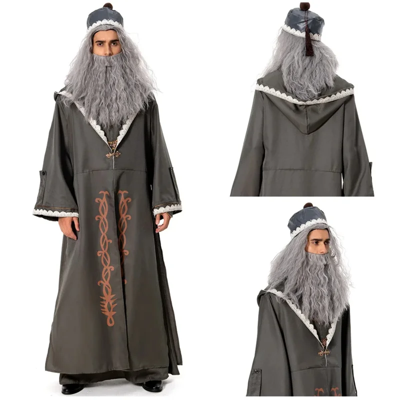 Dumbledore-Cosplay-Adult-Men-Robe-Costume-Halloween-Cosplay-Costume ...