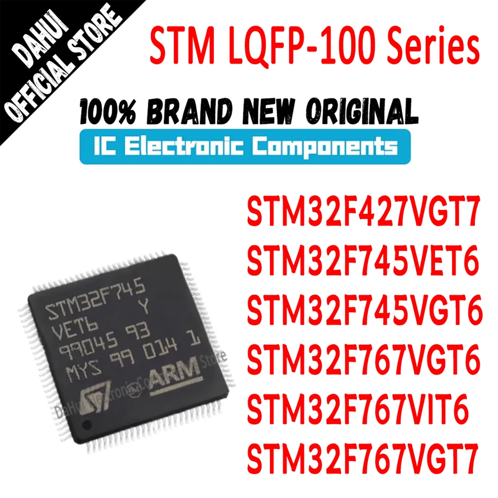 STM32F427VGT7 STM32F745VET6 STM32F745VGT6 STM32F767VGT6 STM32F767VIT6 STM32F767VGT7 STM IC MCU ...