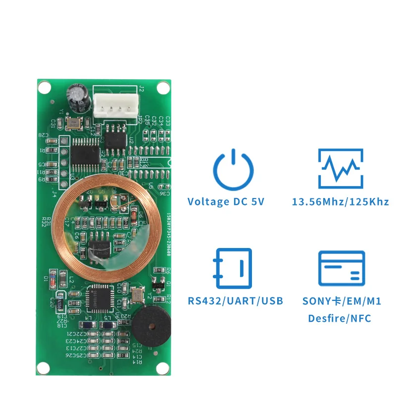 13-56mMhz-125Khz-Dual-Frequency-NFC-Contactless-USB-RS232-UART ...
