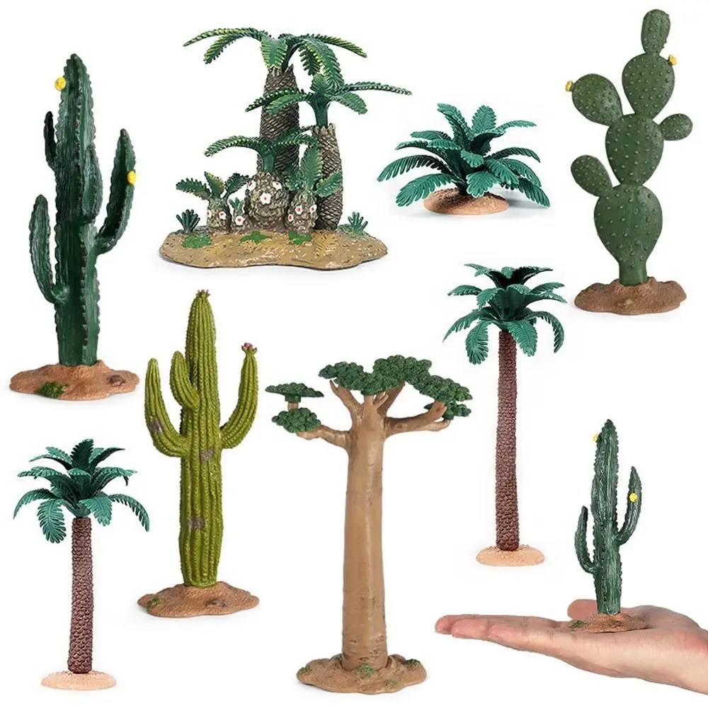 Artificial-Cactus-Models-Scene-Model-Micro-Landscape-Coconut-Tree ...