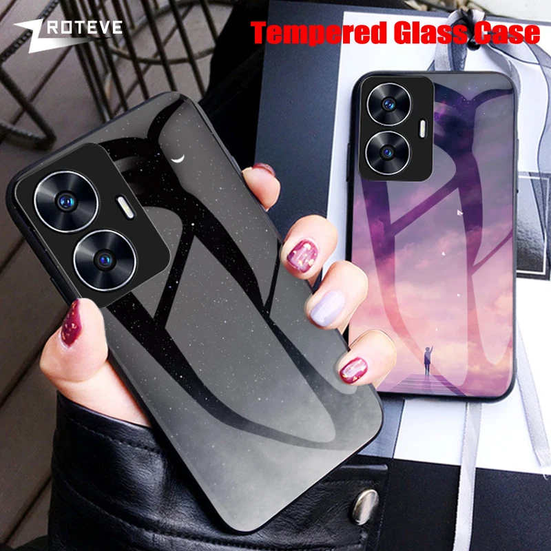 RealmeC55-Case-ZROTEVE-Universe-Tempered-Glass-Cover-For-OPPO-Realme ...