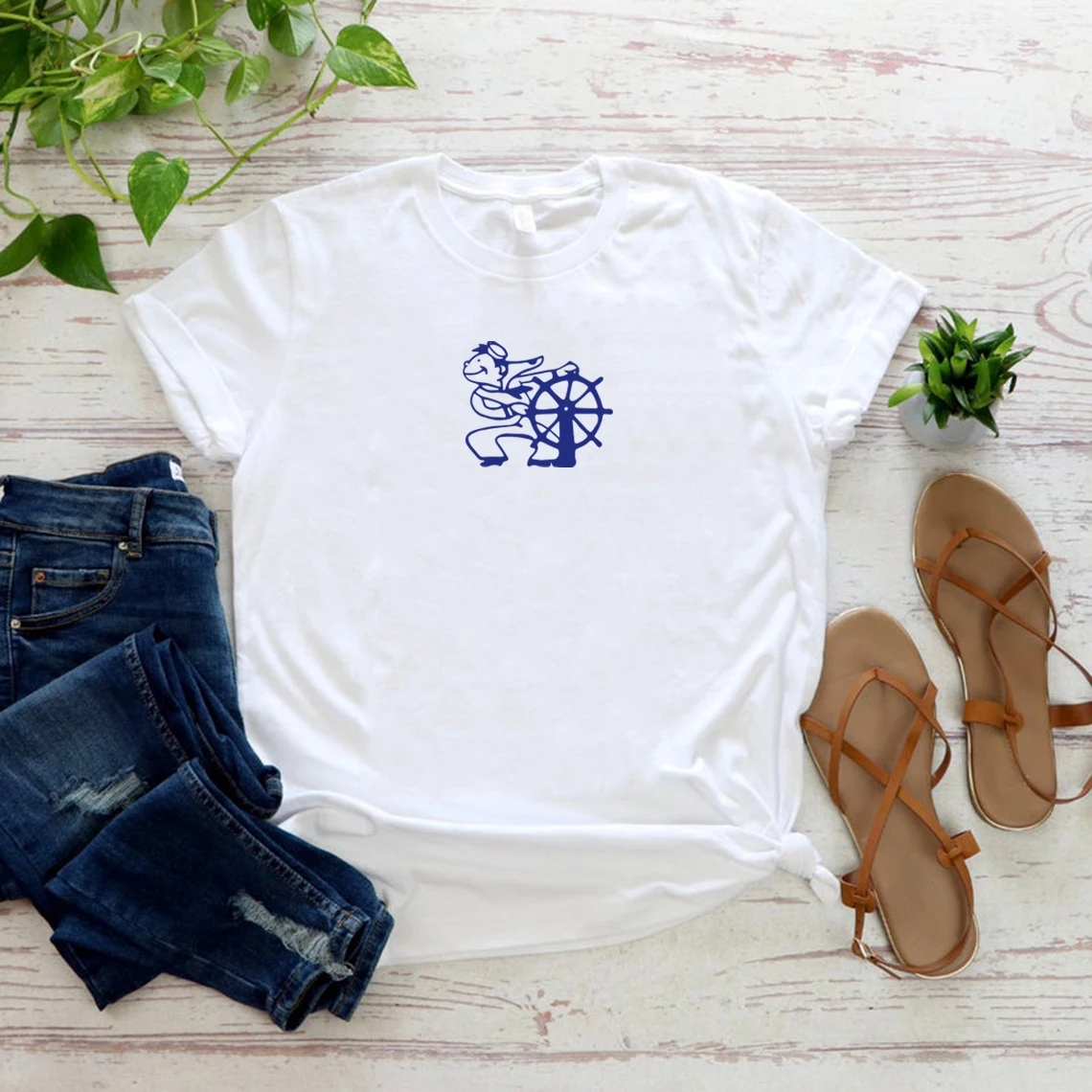 Rachel Green T-shirt Sailor Classic T-Shirt Friends Shirt Friends Tv ...