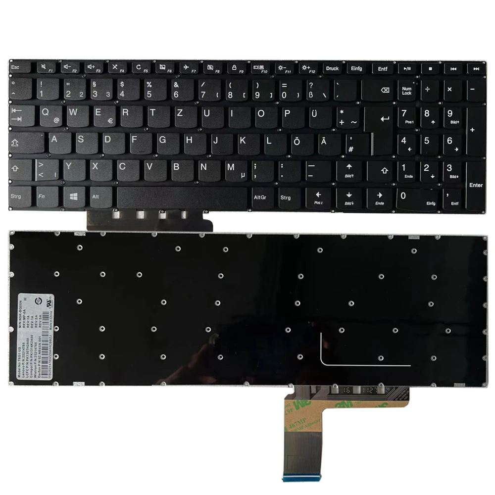 New Gr/german Keyboard For Lenovo Ideapad 310-15 510-15 510-15isk 510 ...
