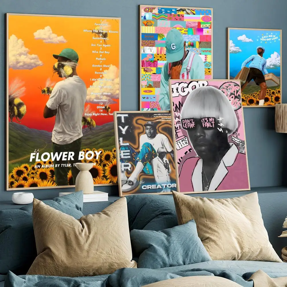 P-ster-de-Flower-Boy-Tyler-The-Creator-para-decoraci-n-del-hogar-p-ster ...