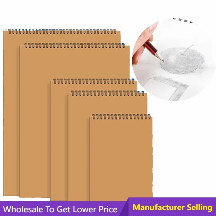 A3-A4-A5-A6-8K-16K-Professional-Loose-leaf-Sketchbooks-Adults-Student ...
