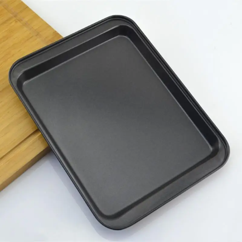 10inch-Rectangular-Non-Stick-Bread-Cake-Baking-Tray-Baking-Tray-Oven ...
