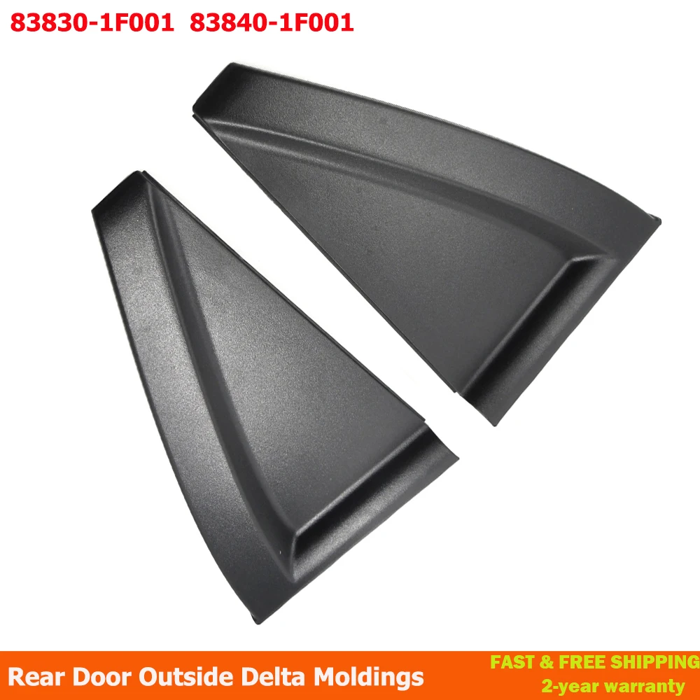 Rear-Door-Window-Triangle-Delta-Molding-Cover-For-Kia-Sportage-2005 ...