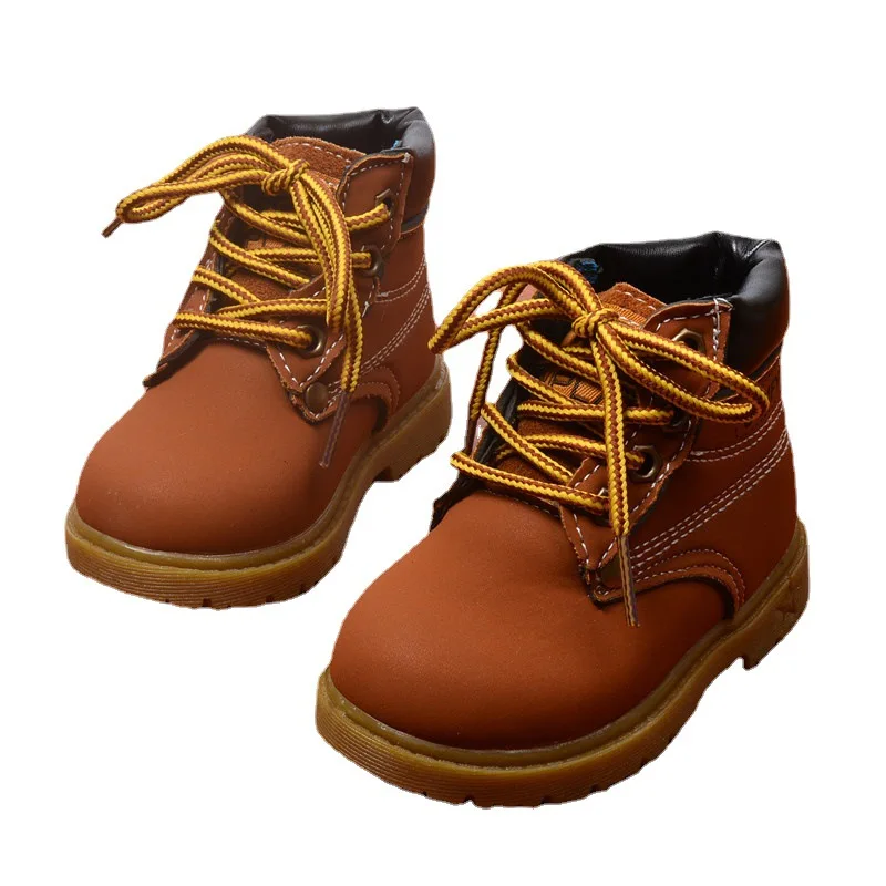 Spring-Autumn-Children-Ankle-boots-Winter-Girls-Boots-Boys-Plush-Snow ...