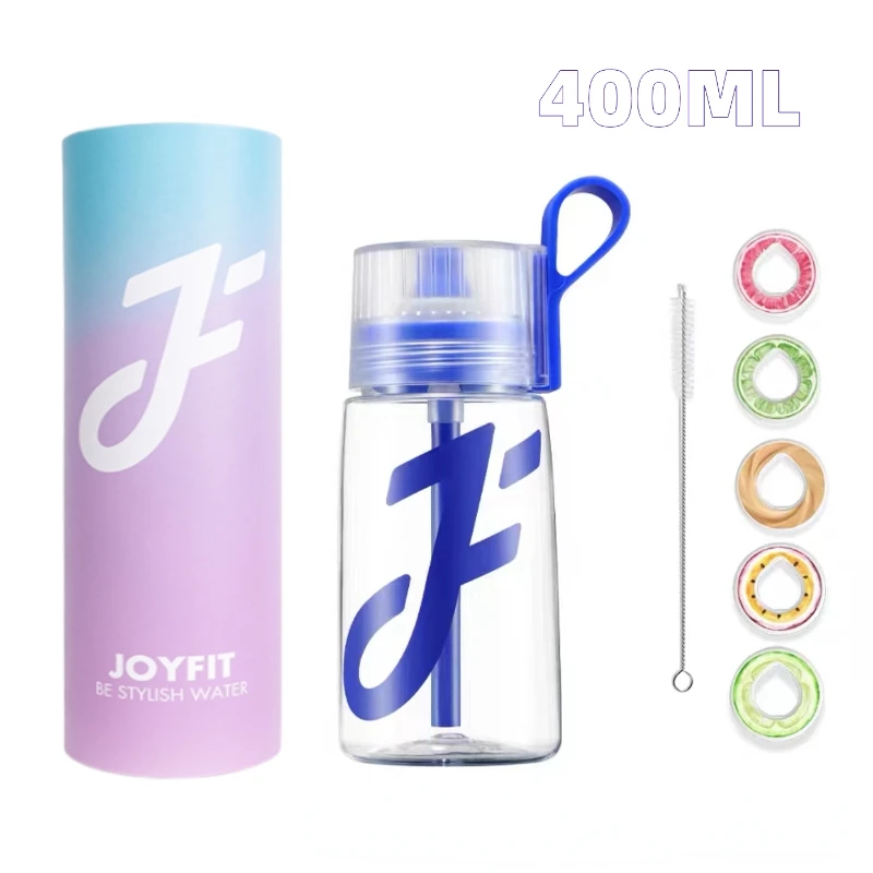 Air-400ml-Flavour-Water-Bottle-with-5-Flavor-Pods-Joy-Fit-Vannflaske ...