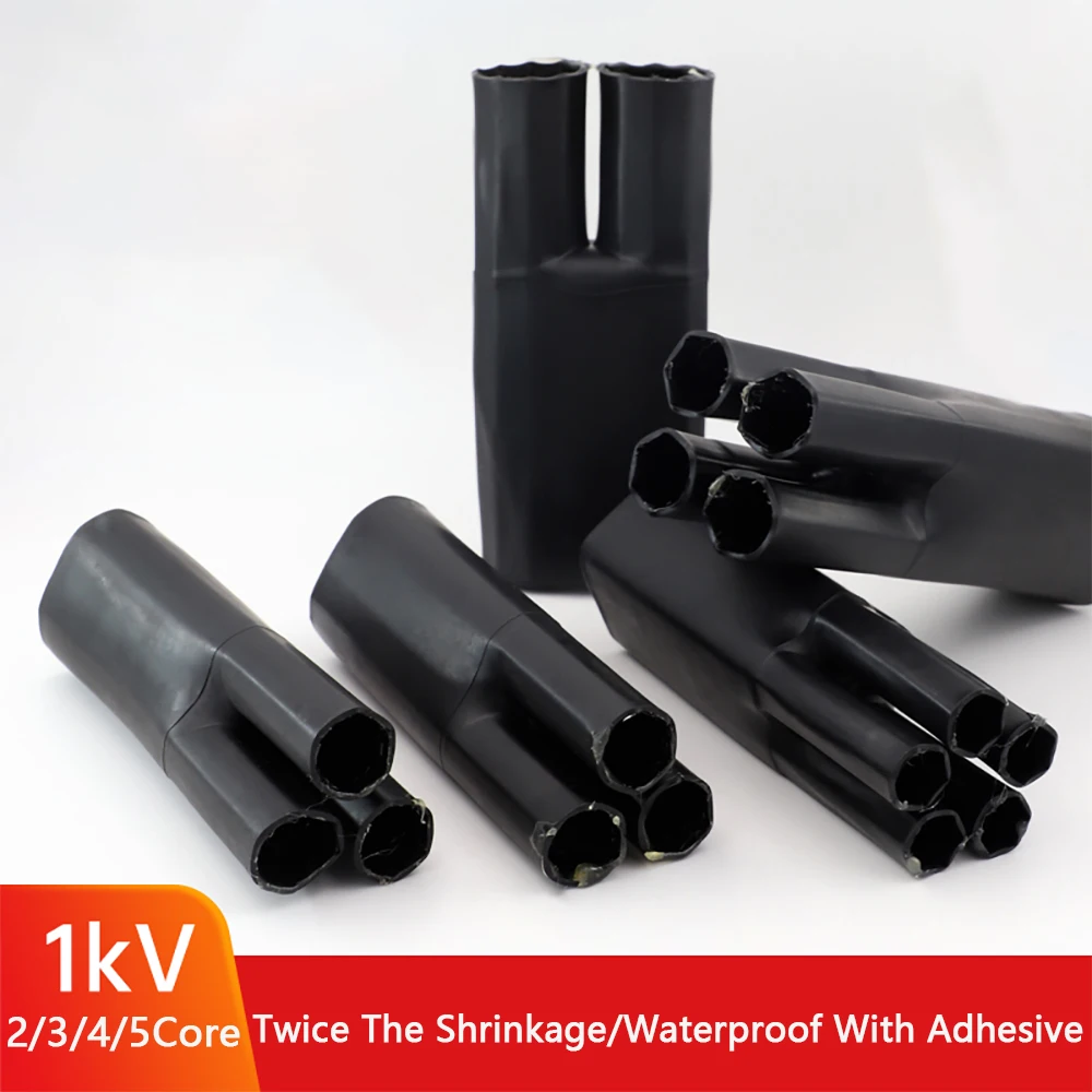 Heat-Shrink-Wrap-Tube-With-Glue-Insulation-Sleeve-2-3-4-5-Core-For ...