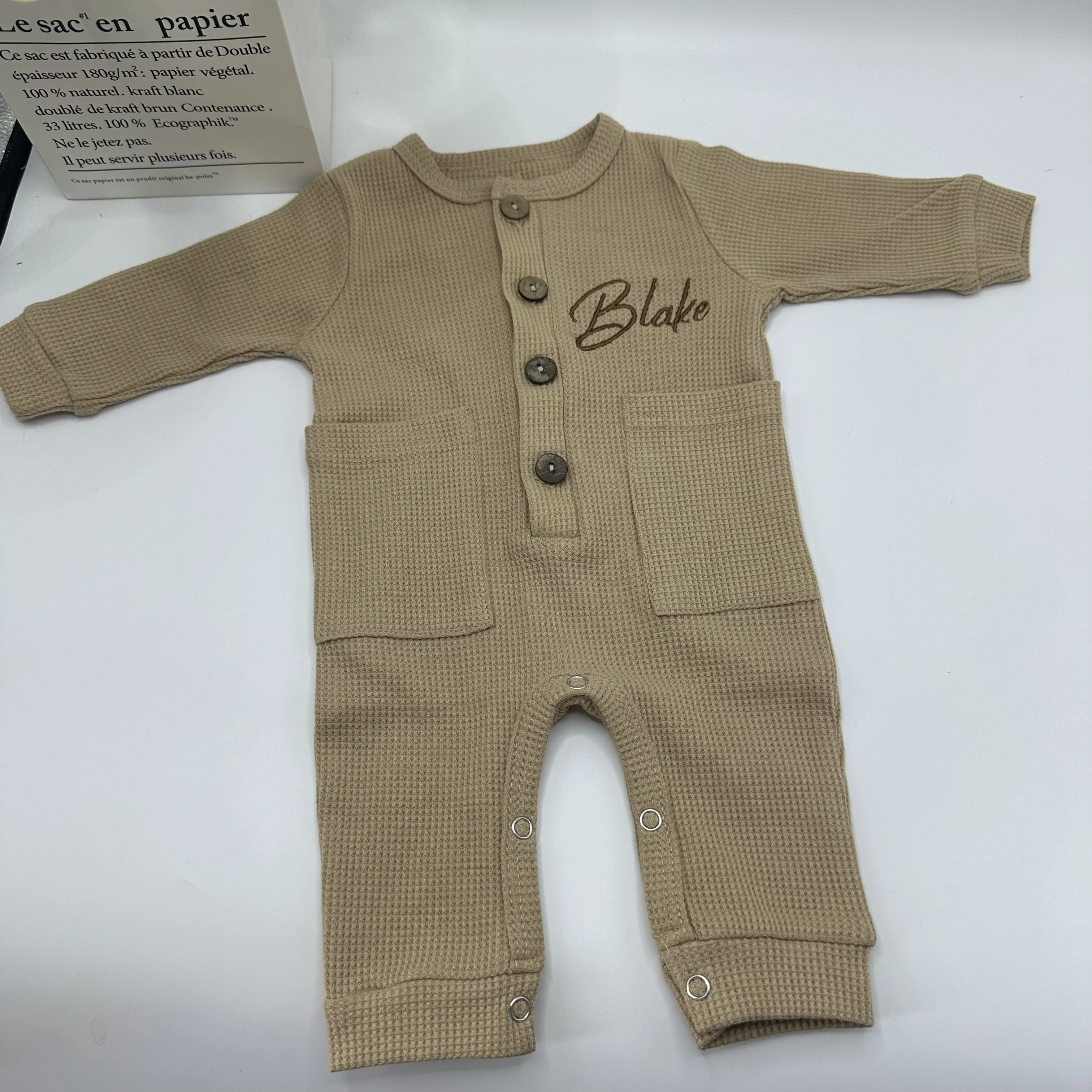 Customized-Name-Baby-Jumpsuit-Baby-Crawling-Suit-Newborn-Jumpsuit-Long ...