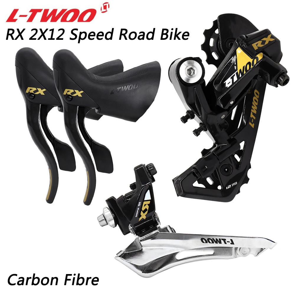 LTWOO-RX-2X12-Speed-Derailleurs-Kit-for-Road-Bike-Carbon-Fibre-12s-24v ...