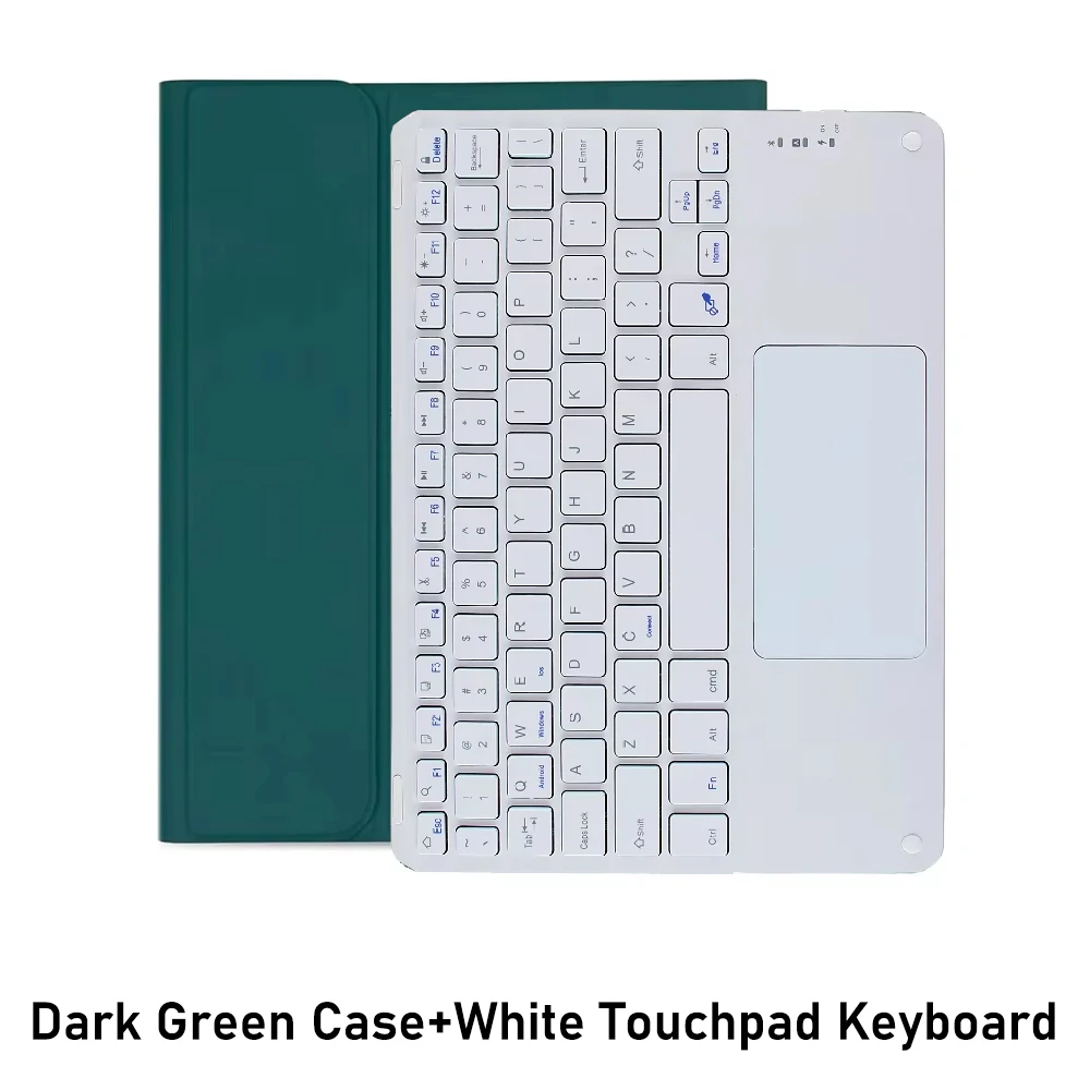 Premium Detachable Keyboard Case for Japanese Keyboard (Dark Green A)
