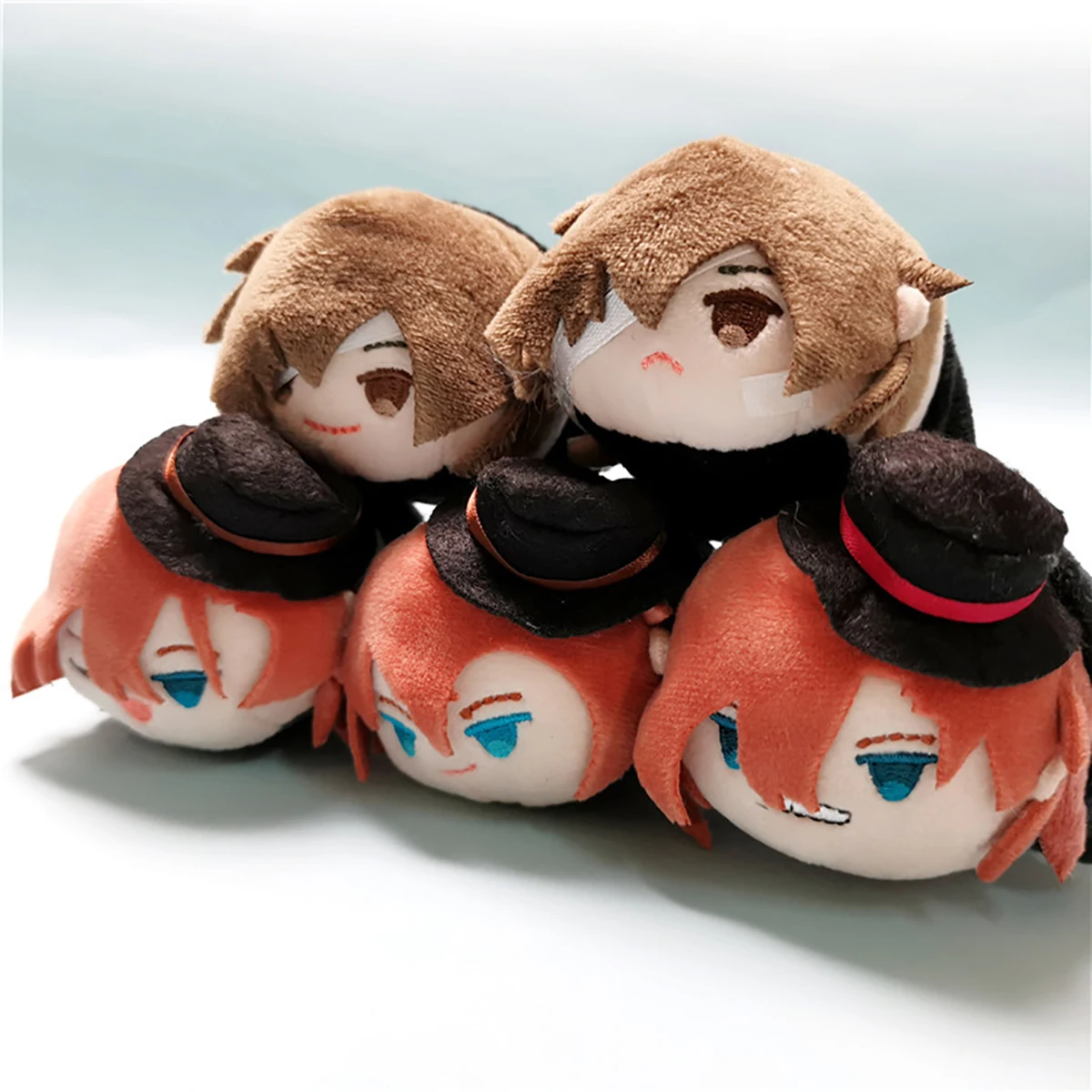 Anime BSD plush doll Dazai Osamu Nakahara Chuuya Toy mini Cute Cosplay ...