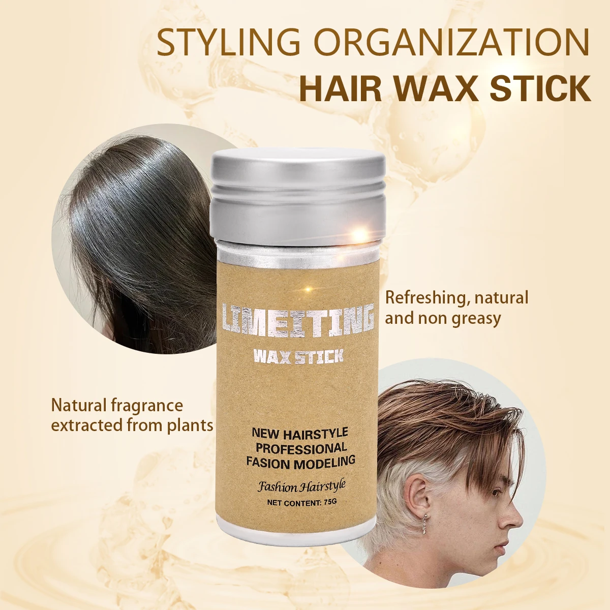Hair-Wax-for-Women-Man-Finish-Cream-Nongreasy-Style-Hair-Oil-Pomade ...