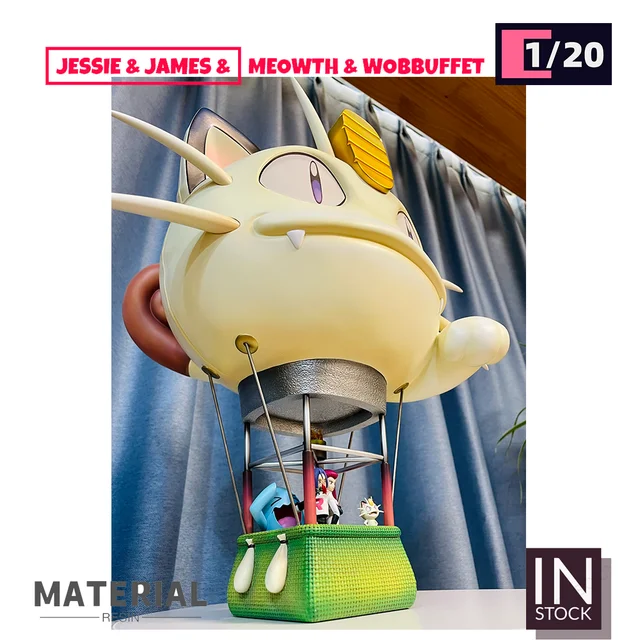 Team Rocket Meowth Balloon