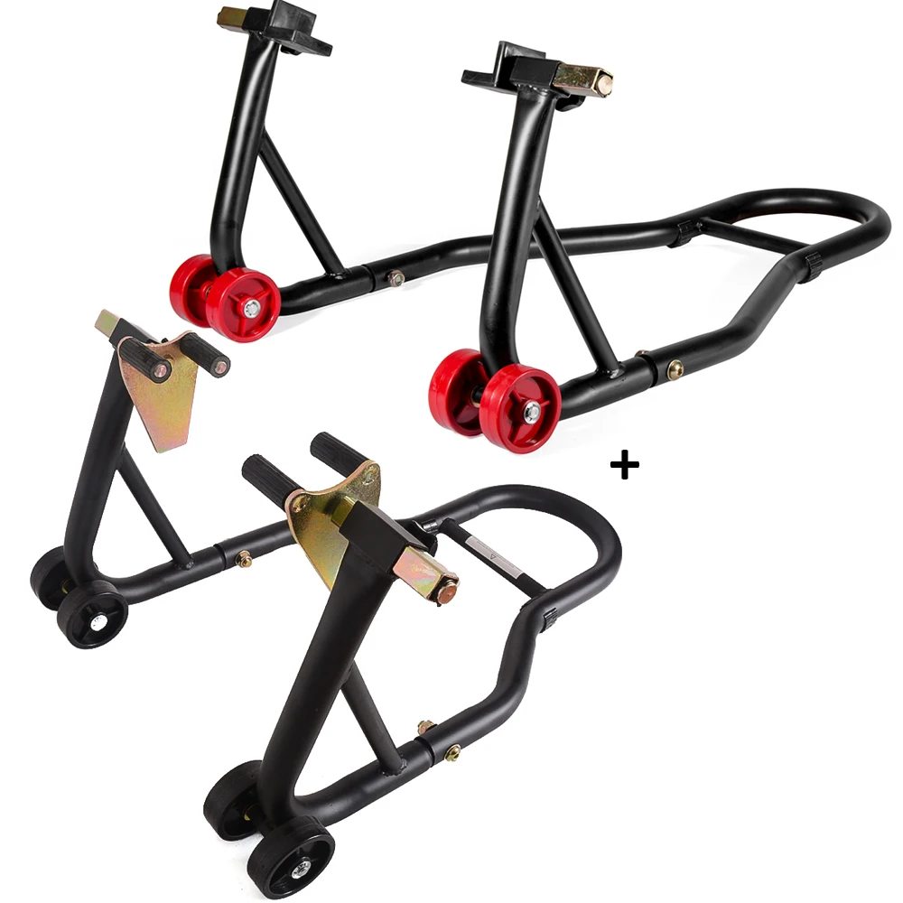 Universal Motorcycle Rear And Front Paddock Stand - AliExpress 201355758