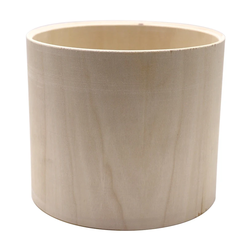 12"(dia) * 12"(depth) Poplar Wood Drum Shell Drum Body with 45 Degree ...