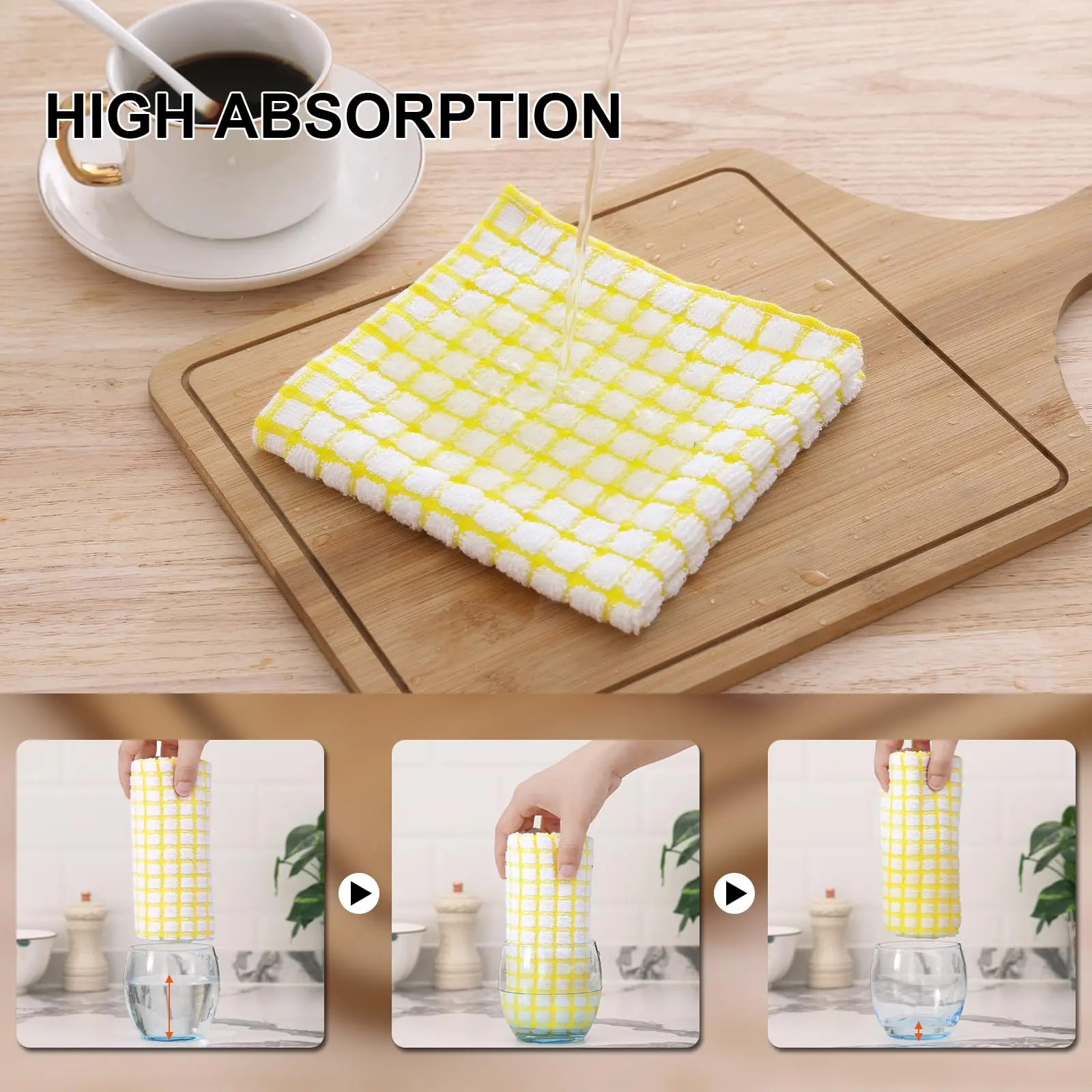 Cotton Super Absorbent Dish Cloths – Kitchen Staples Plus