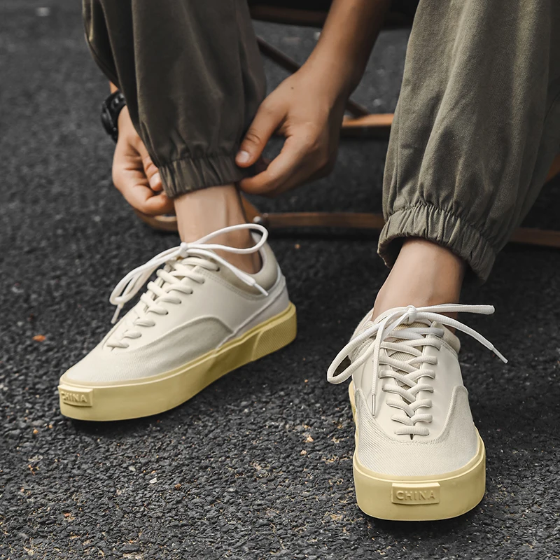 Sapatos-de-lona-respir-vel-para-estudantes-personalizado-na-moda-vers ...