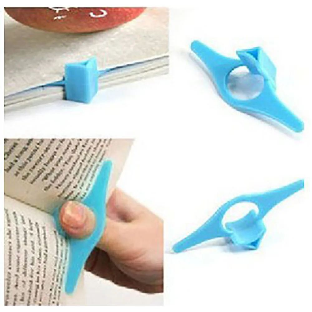 2-1Pcs-PP-Plastic-Reading-Thumb-Book-Page-Holder-Marker-Multifunction ...