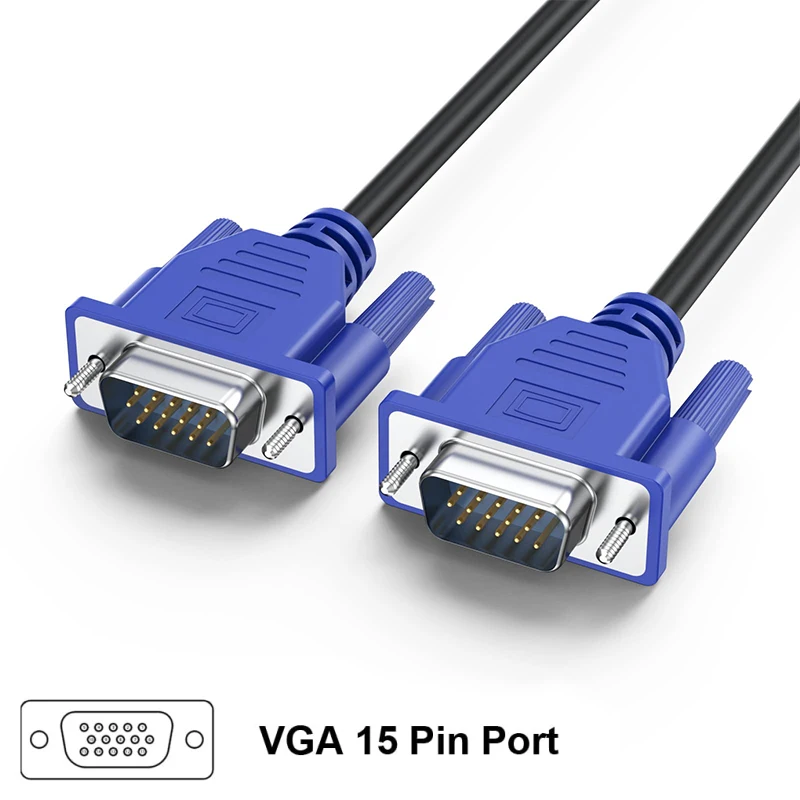 DteeDck-Cable-VGA-a-VGA-para-ordenador-Cable-de-Monitor-de-15-Pines ...