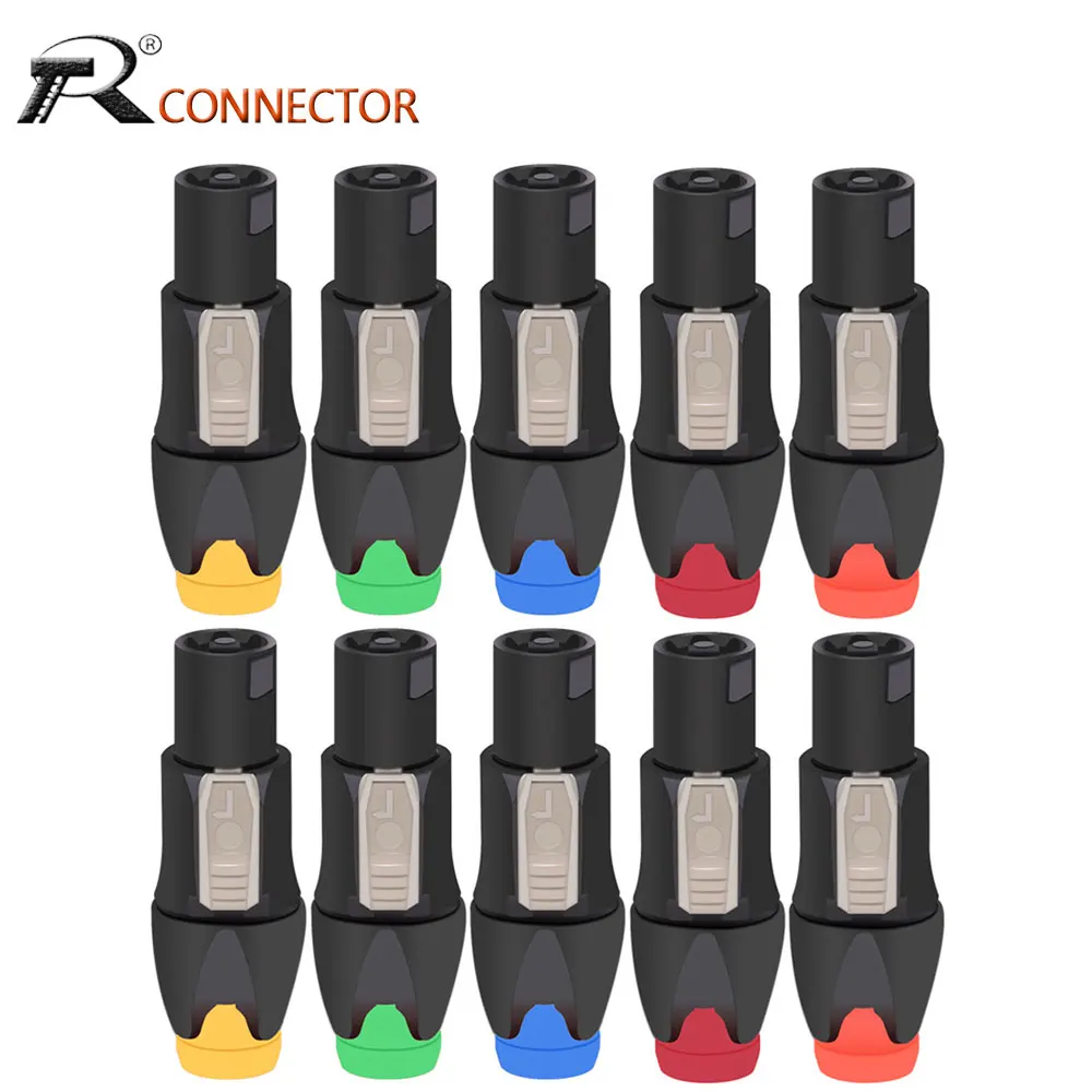 4-Pin-AC-Powercon-Male-Plug-Wire-Connector-for-Electric-Drill-Power ...