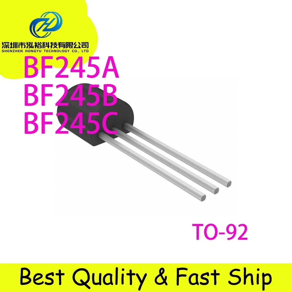 10 Pieces/Lots BF245A BF245B BF245C 245C TO-92 RF MOSFET JFET ...
