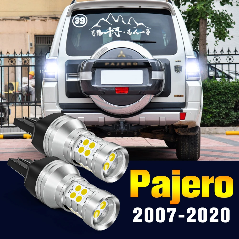 2x LED Reverse Light Bulb Backup Lamp For Mitsubishi Pajero V80 V93 V97 ...