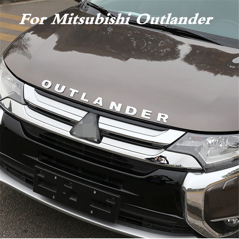 OUTLANDER Car Letter Stickers Hood Emblem Logo 3D Letter Badge ...