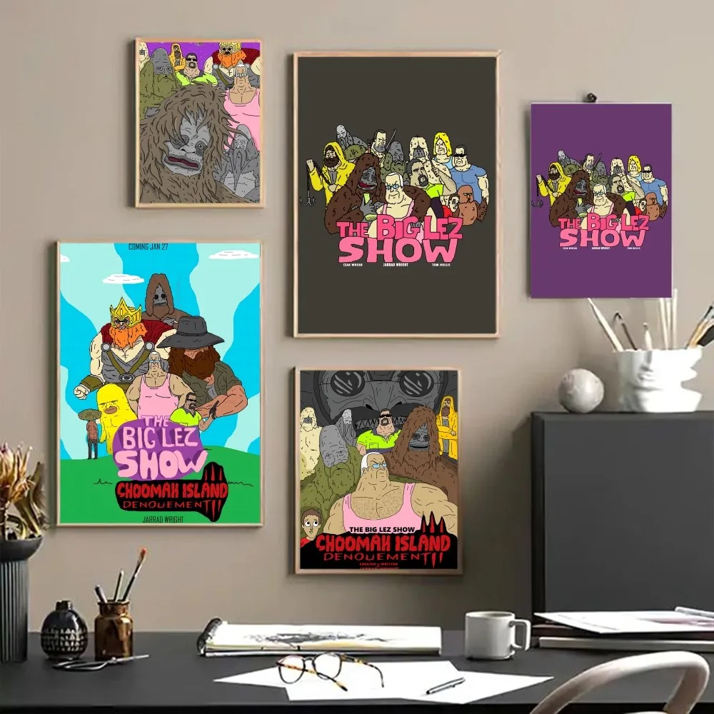 The-Big-Lez-Show-Choomah-Classic-Movie-Posters-Whitepaper-Sticker-DIY ...