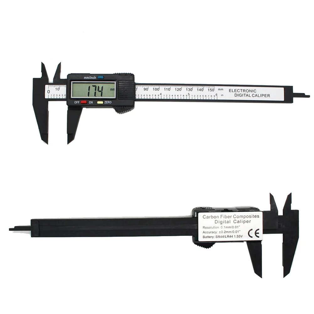 Digital Vernier Caliper LCD Electronic Altimeter Micrometer Measuring ...