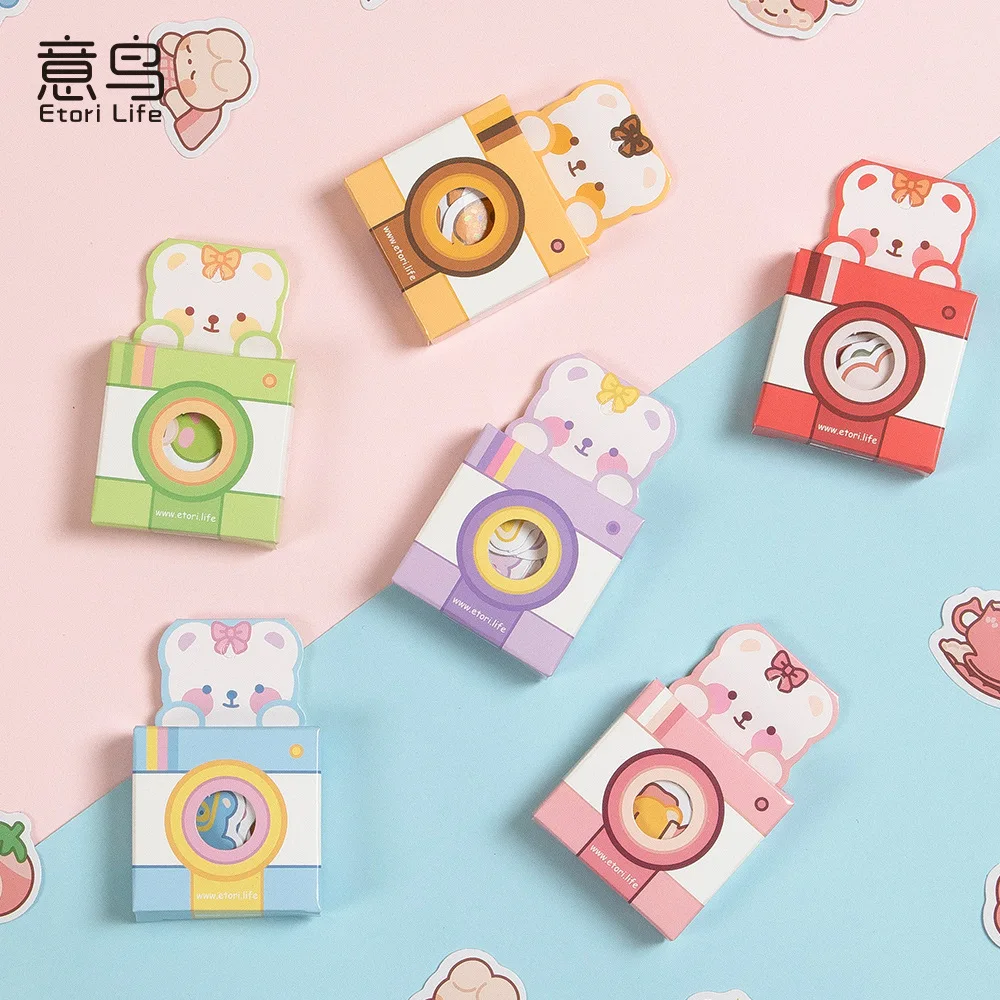 Scrapbooking Stickers Camera | Aesthetic Journal Supplies | Cute ...