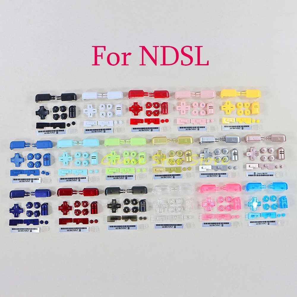 2sets-Replacement-For-Nintend-DS-Lite-Full-Buttons-Kit-ABXY-L-R-D-Pad ...