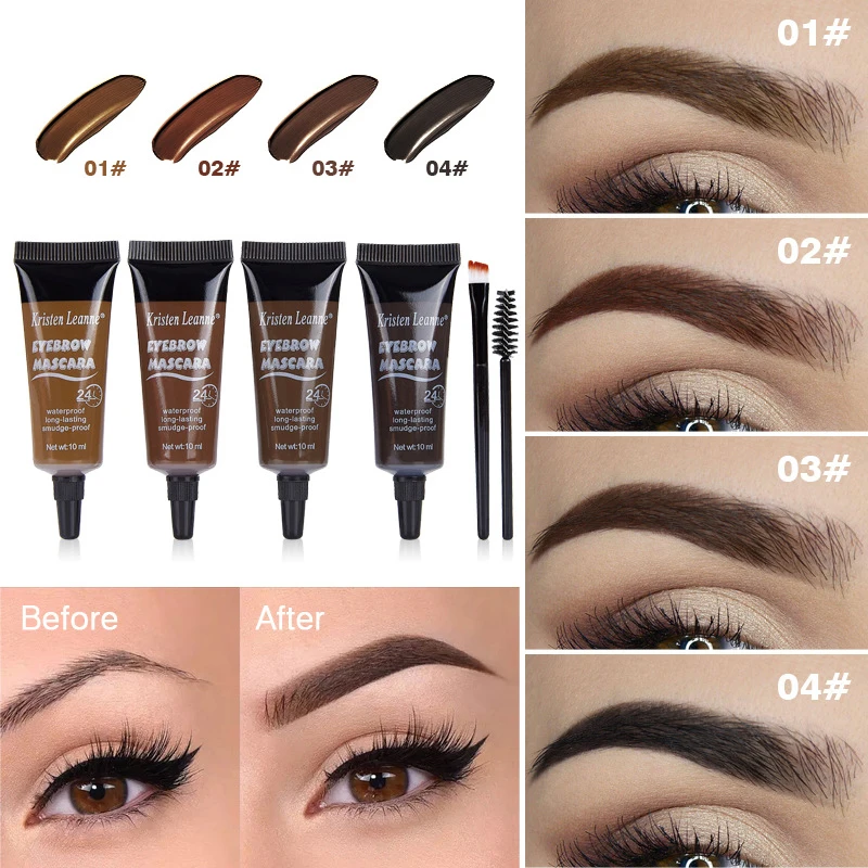 Kit-Profissional-C-lios-Sobrancelha-Dye-Tint-DIY-Tint-R-pido-F-cil-Dye ...