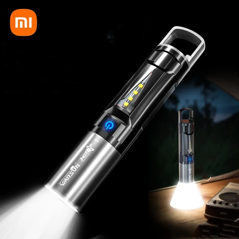 Xiaomi-Flashlight-Strong-Light-Mini-LED-Light-USB-Charging-Outdoor ...