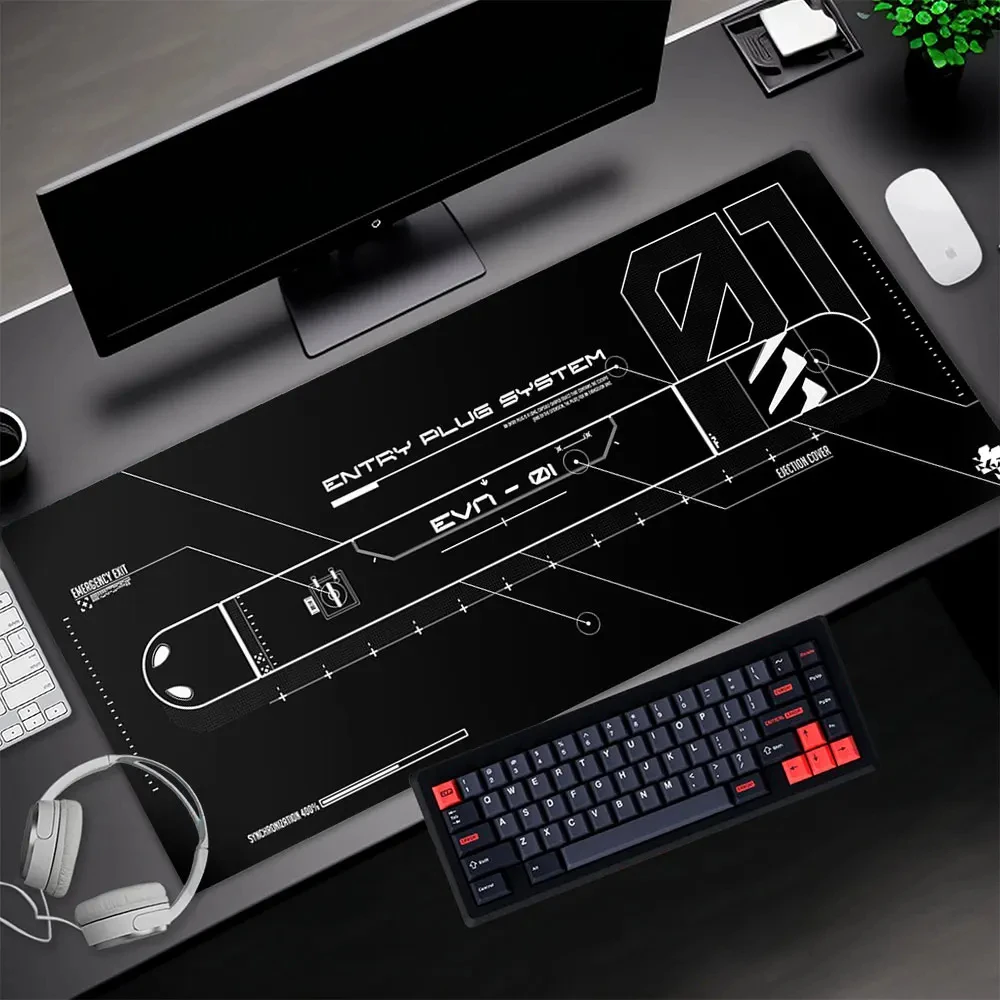 Model-Desk-Mat-Decomposition-Black-White-Mousepad-Xxxl-Table-Cushion ...