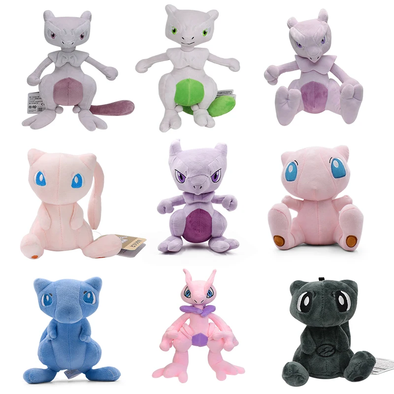 Mew-Mewtwo-Plush-Toy-Pokemon-Stuffed-15-Styles-Special-Version-Cartoon ...