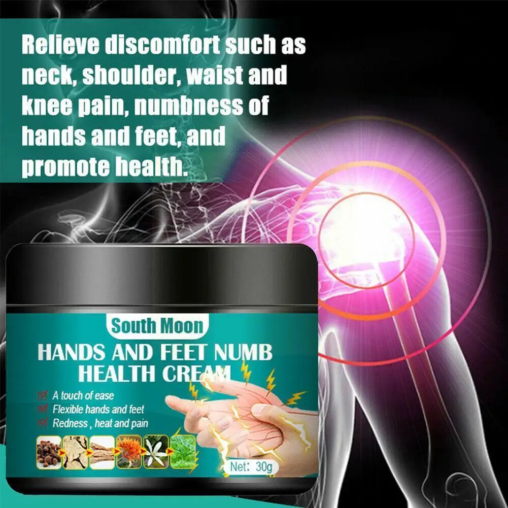 Nerve Pain Relief Cream 30g Hand Foot Pain Relief Ointment Cramps ...