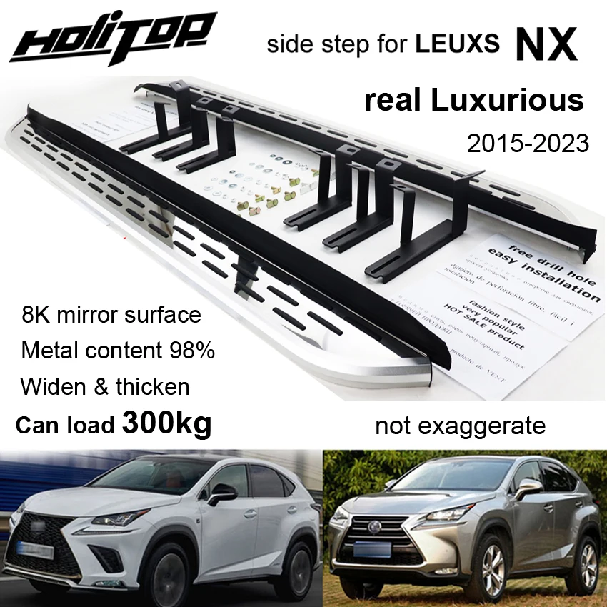 Luxurious Running Board Side Step Bar For Lexus Nx 200t 2016 2017 2018 ...