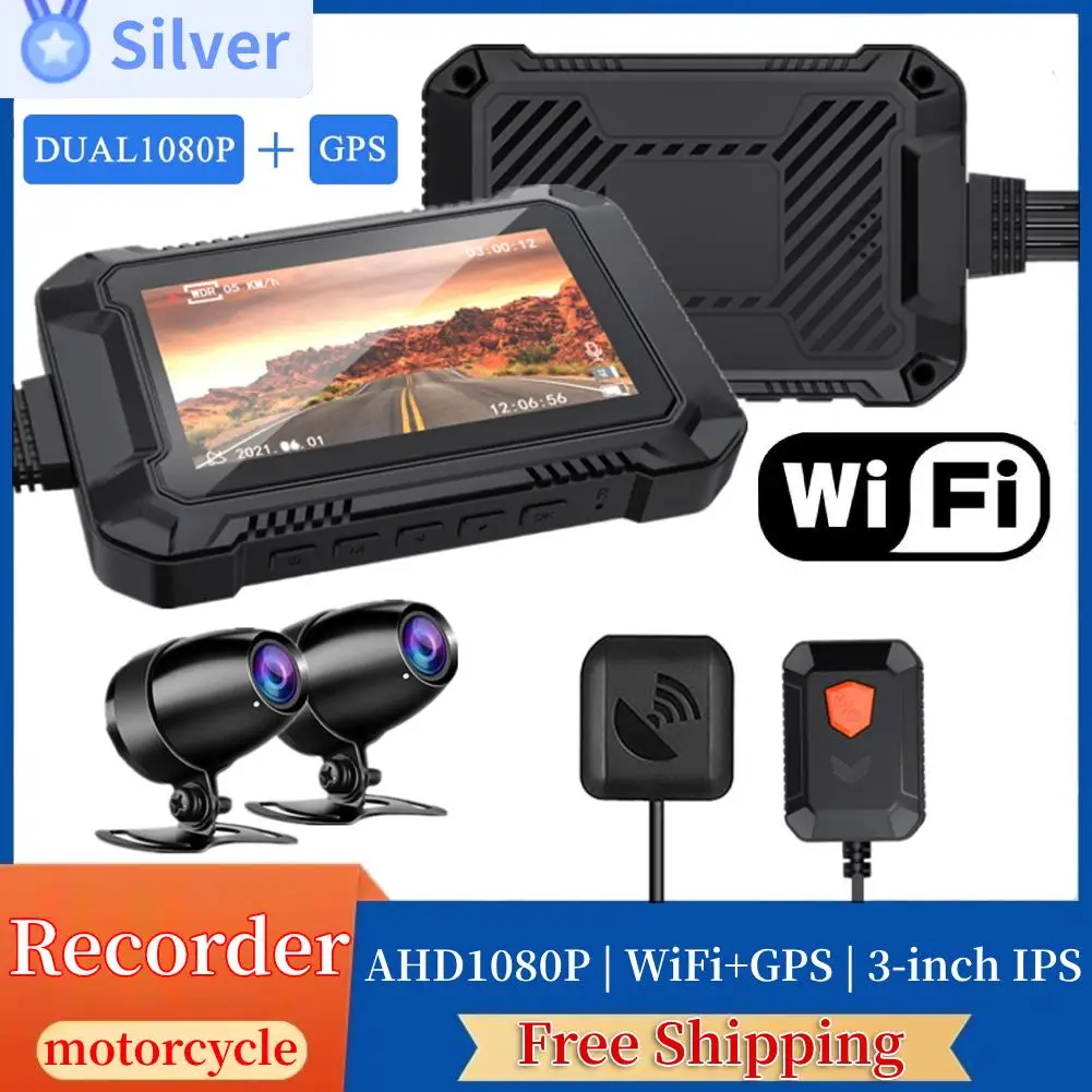 WiFi-Motorcycle-DVR-Dash-Cam-1080P-1080P-Full-HD-Front-Rear-View ...