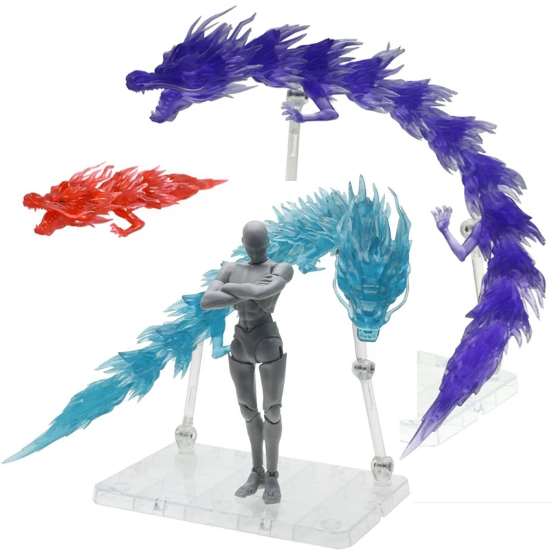 Model-Special-Effect-Display-Stand-Dragon-Anime-Action-Figure-Diy-Scene ...