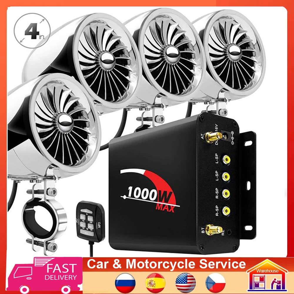 1000W-Motorcycle-Music-Audio-Amplifier-Speaker-System-Bluetooth-Moto ...