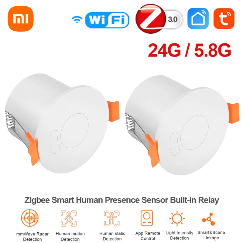 Xiaomi-ZigBee3-0-Wifi-24G-MmWave-Radar-Human-Presence-Motion-Sensor-For ...