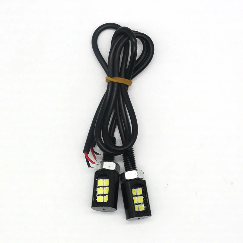2x-Highlight-White-LED-12V-Eagle-Eye-Brake-Running-Light-Stop-Parking ...