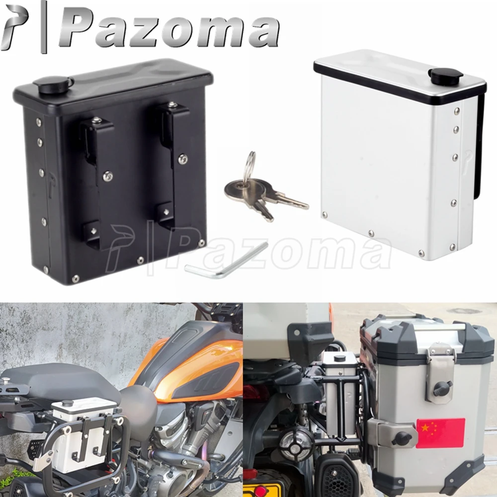 2-3L-Motorcycle-Toolbox-Right-Side-Mount-Aluminum-Storage-Case-Tool ...