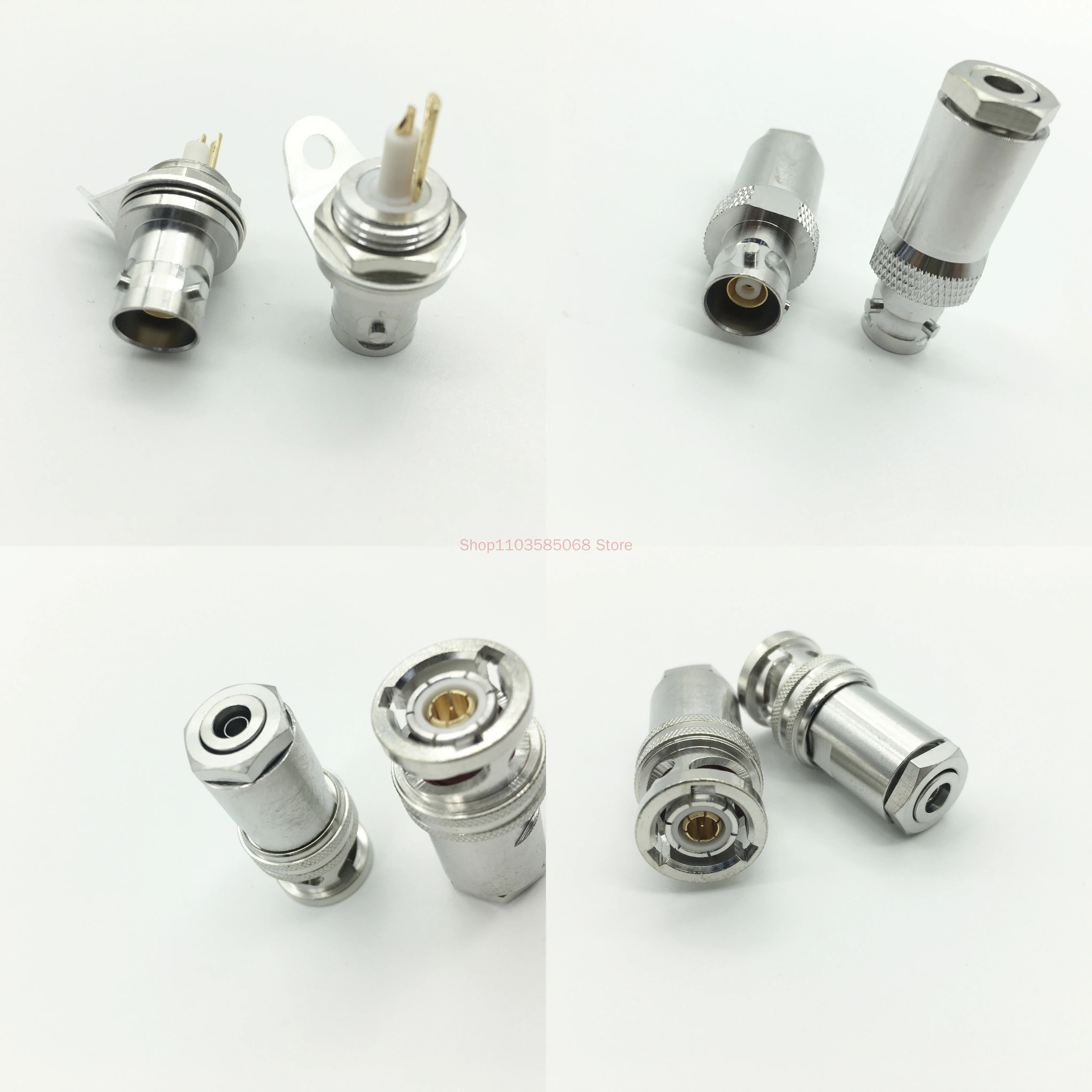 Q9-BNC-Male-Triaxial-Pl75-47-Connector-1553B-Bus-Connector-Three ...