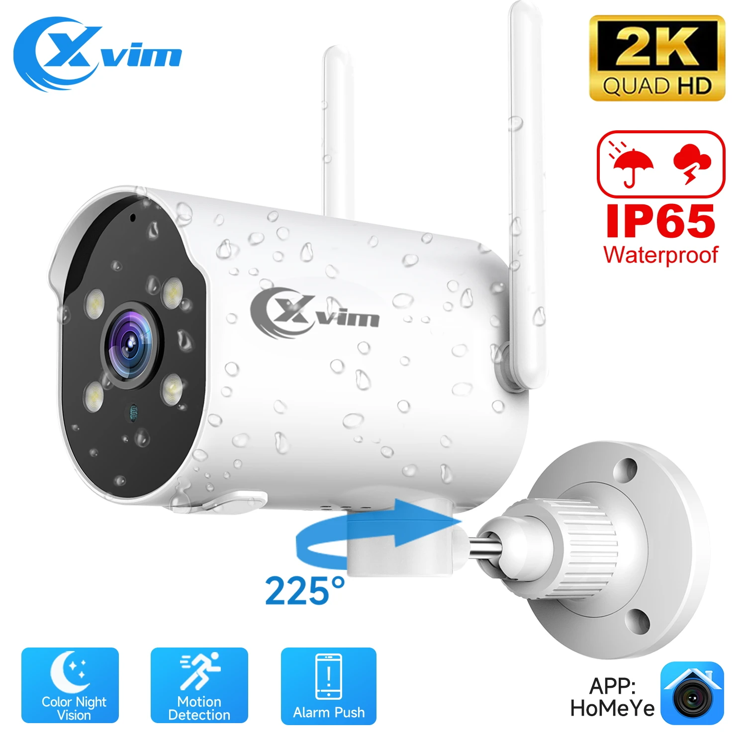 XVIM-3MP-Wifi-Surveillance-Camera-IR-Color-Night-Vision-AI-Human-Detect ...