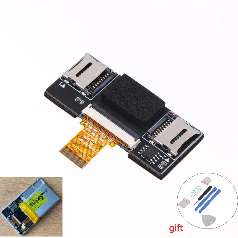 For IFlash Double Card Micro SD Adapter Ipod Classic 5th 30GB 5.5th ...